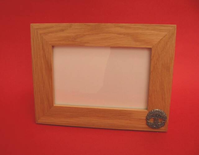 "Tree Of Life Design Real Oak Picture Frame 4"" X 6" by Etsy | ufurnish.com