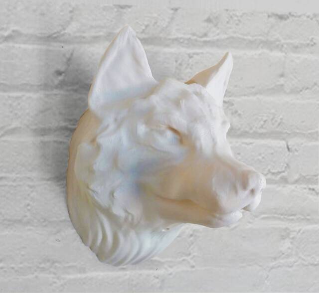 Wolf Head Planter/Handmade Planter/Wall Hanging Planter/Home & Living ...