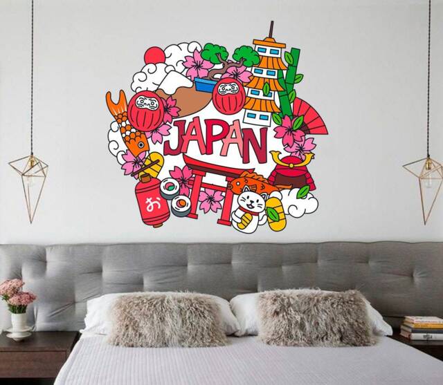 Japan Decal, Sticker, Wall Decor by Etsy | ufurnish.com