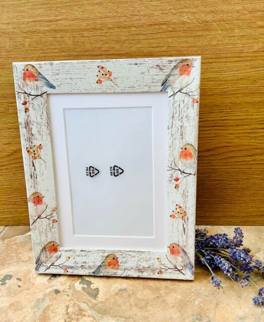 Robin Garden Bird Decoupaged Picture Frame by Etsy | ufurnish.com