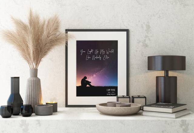 Liam Payne Memorial Print, One Direction Wall Art, 1D Poster, Fan ...