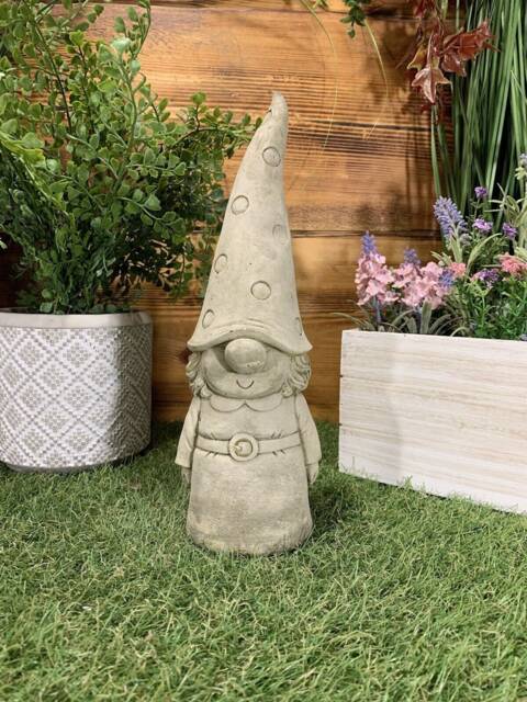 Stone Garden Cute Girl Gnome Pixie Statue Gift Home Ornament by Etsy ...