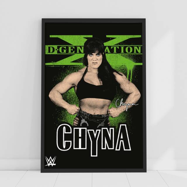 Wwe Print - D Generation X Chyna Poster Wrestling Wall Art by Etsy | ufurnish.com