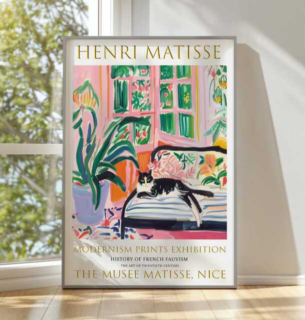 Henri Matisse Art Print Tropical Living Room Fauvist Decor by Etsy ...