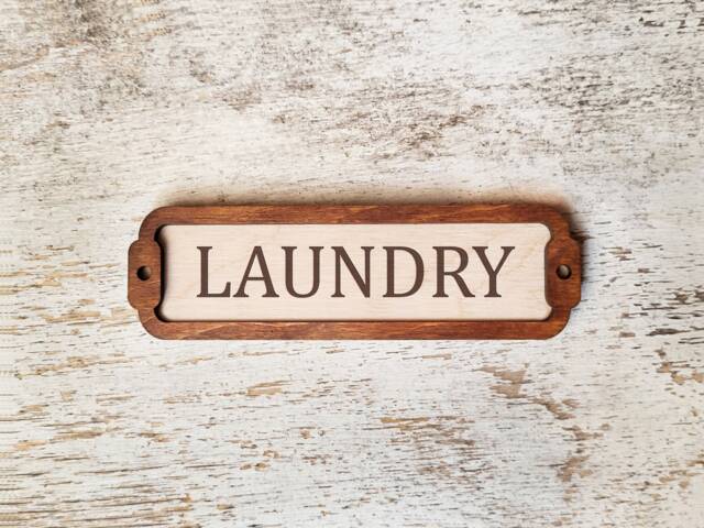 Laundry Door Sign/Plaque Vintage Sign Topper Home Decor Signs ...