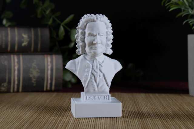 Johann Sebastian Bach Decoration Bust Sculpture - Decorative Art Statue ...