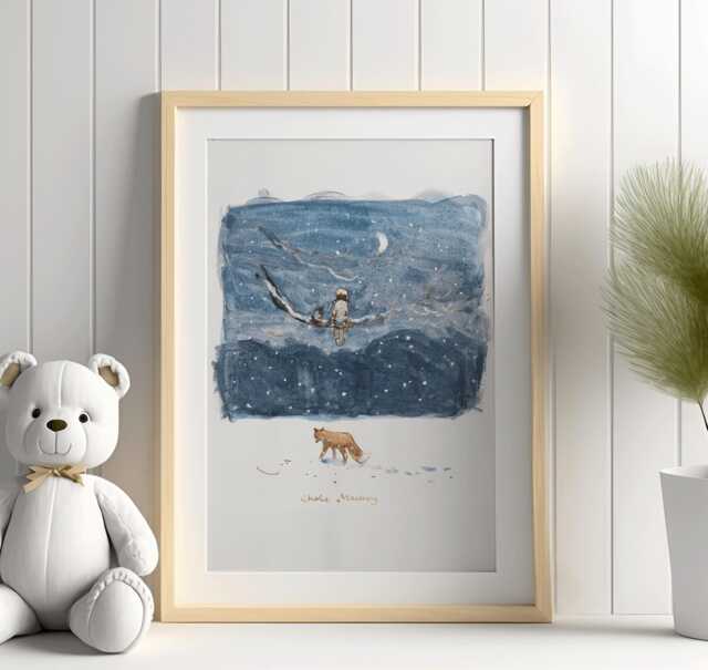 Framed Print Charlie Mackesy The Boy, Mole, Fox & Horse - Perfect For ...