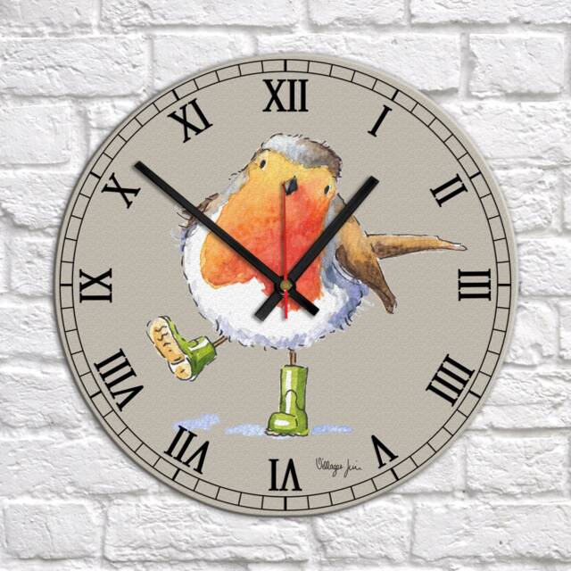 Bobbin Robin Clock by Etsy | ufurnish.com