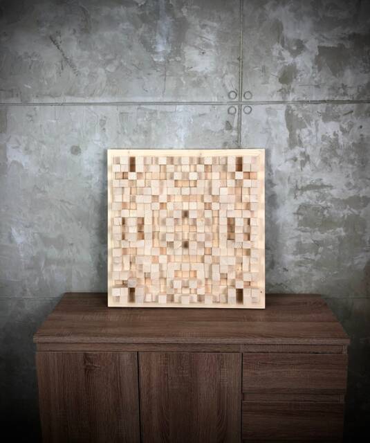 Wood Diffuser, Wall Decor Mosaic, Acoustic Diffuser, Custom Panel by Etsy | ufurnish.com