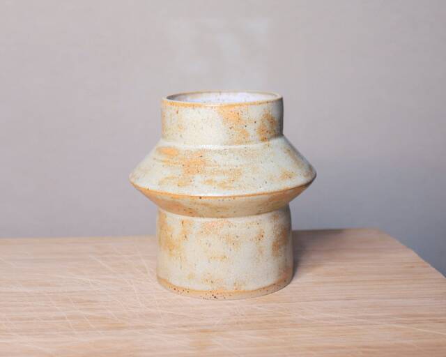 Rustic Angular Ceramic Vase/Handmade Minimalist Pottery Vessel Boho ...