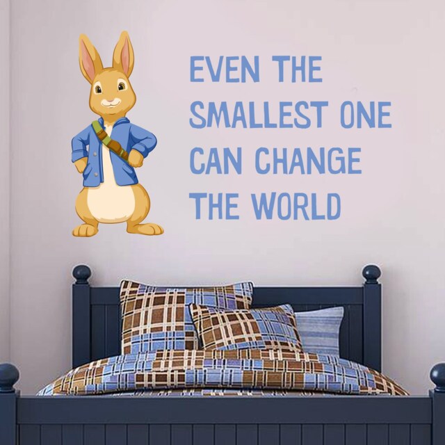 Official Peter Rabbit Even The Smallest Wall Sticker Mural Prtv20 by ...