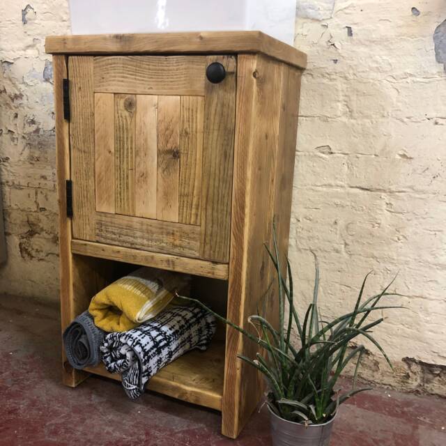 Bamburgh - Handmade Reclaimed Timber Bathroom Furniture by Etsy ...