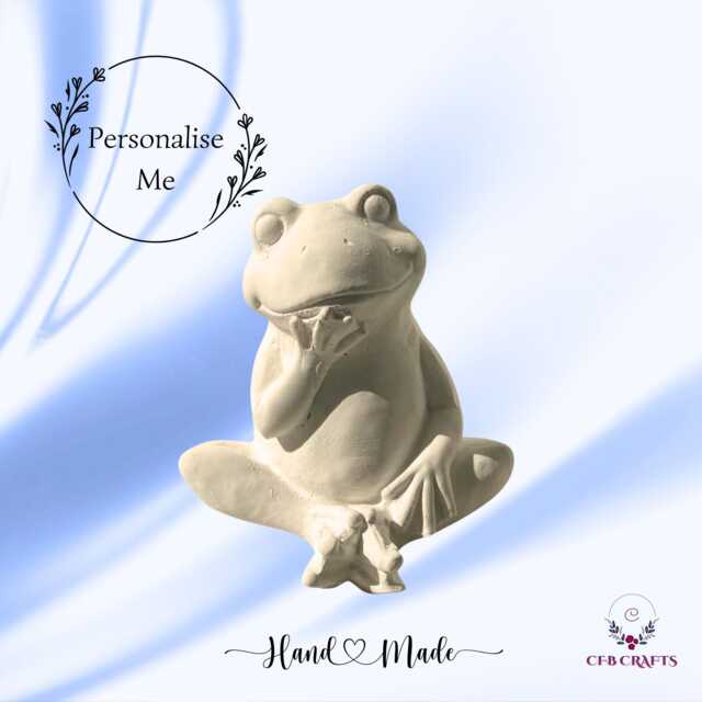 Personalized Stone Frog Custom Color Hand-Painted Decor - 10cm by Etsy ...