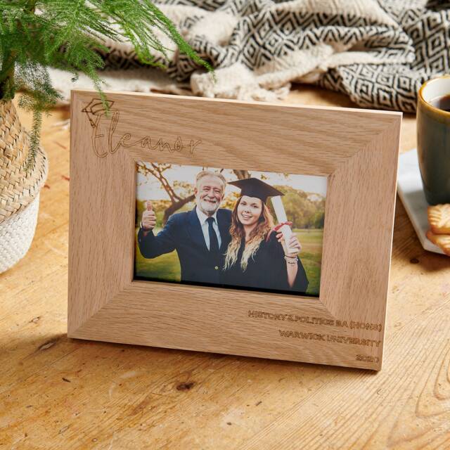 Personalised Wooden Graduation Photo Frame by Etsy | ufurnish.com