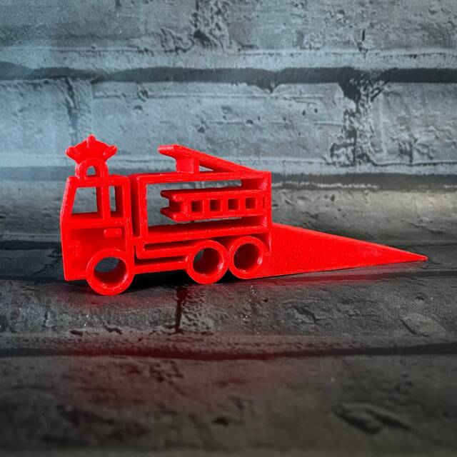 Fire Engine Doorstop - 3D Printed Vehicles Emergency Transport Children ...