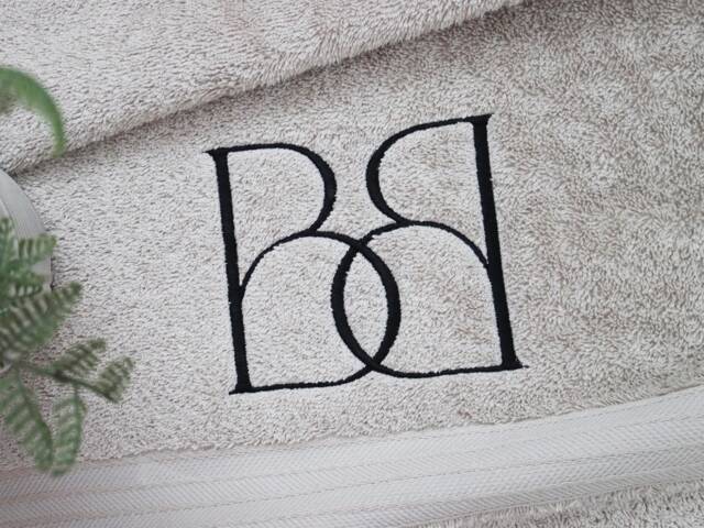 Personalised Towel Uk, Name Embroidery, Personalised Design, Logo On ...