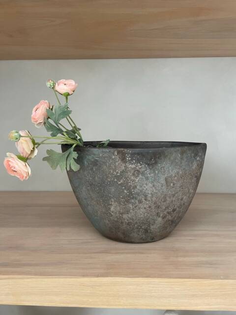 Bali Oval Vase - Unique Rustic Design With Textured Finish by Etsy ...