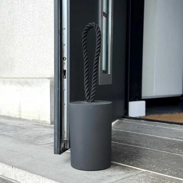 xxl Concrete Door Stop Heavy Duty Stopper Modern Minimalist Decor ...