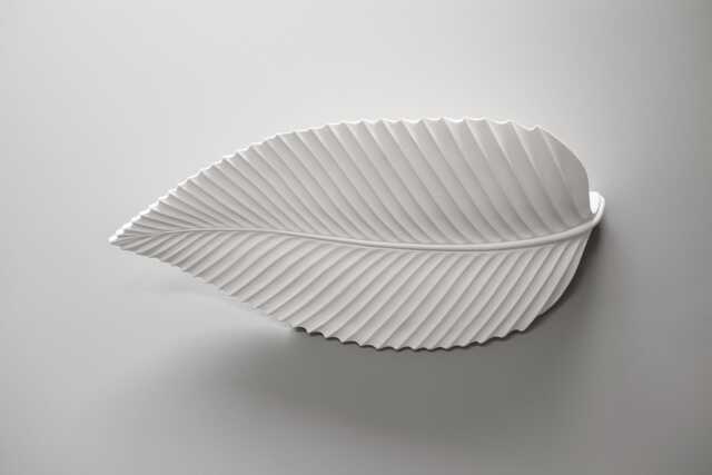 The Plaster Leaf Wall Light Left Side by Etsy | ufurnish.com