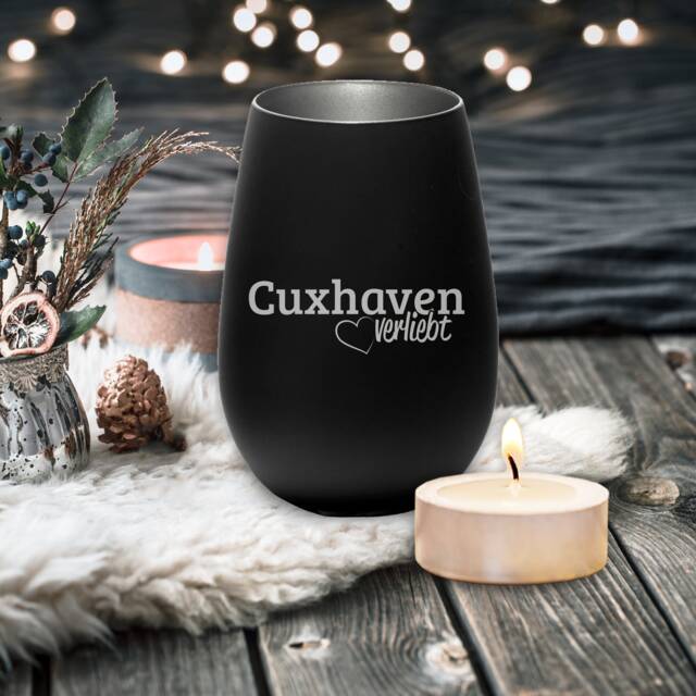 Lantern - Cuxhaven in Love Engraving Gift Candle Holder Tealight ...
