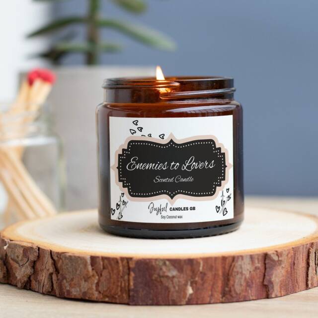 Bookish Candles With Sweet Orange & Clove Scent Inspired By Favorite ...
