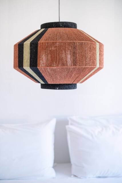 Japanese Paper String Pendant Light Handmade Art Deco Woven Lamp by ...