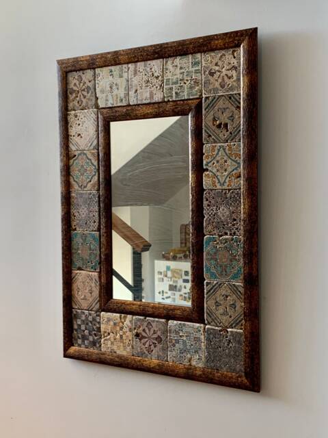 Boho Rustic Vanity Mirror For Entryway Or Bedroom - Unique Wedding ...