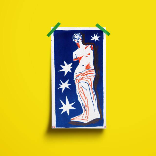 Venus De Milo Risograph Mini Print by Etsy | ufurnish.com