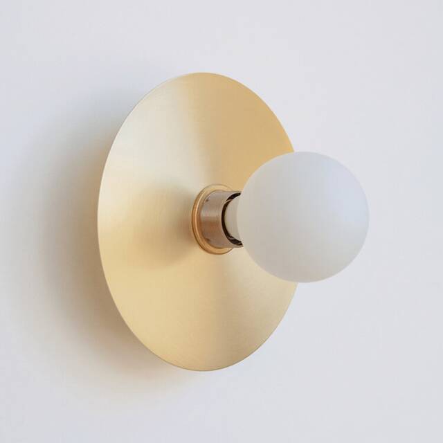 Arc Brass Wall Sconce Or Ceiling Light by Etsy | uFurnish.com