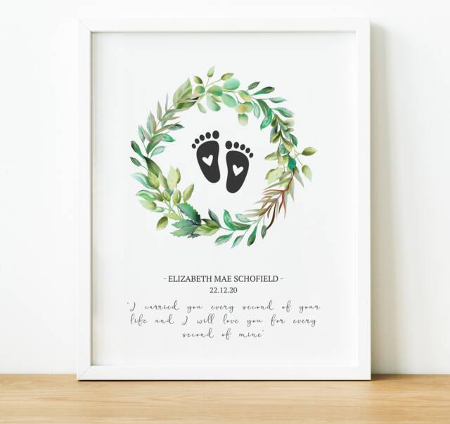 Sentimental Miscarriage Gift, Remembrance Gift For Stillborn, Custom ...