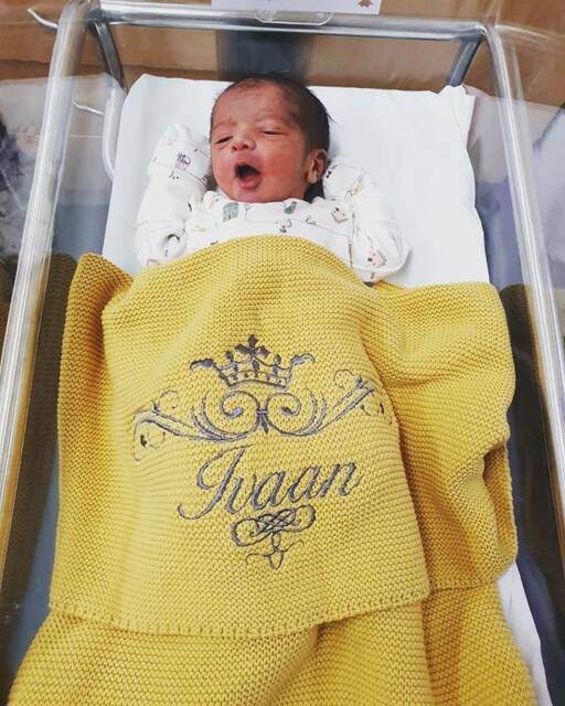 Mustard Knitted Baby Blanket - With Embroidery by Etsy | ufurnish.com