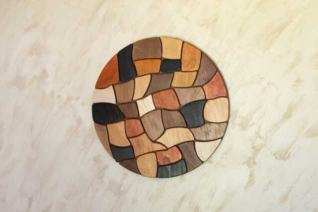 Round Wall Art, Piece Of Art, Circular Decor, Modern Wood Reclaimed ...