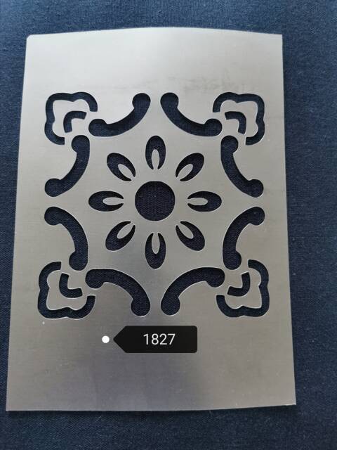 No1827 Tile Stencil, Flexible, Reusable, 125Mic, Wall Decor, Home Decor, Furniture Painting ...