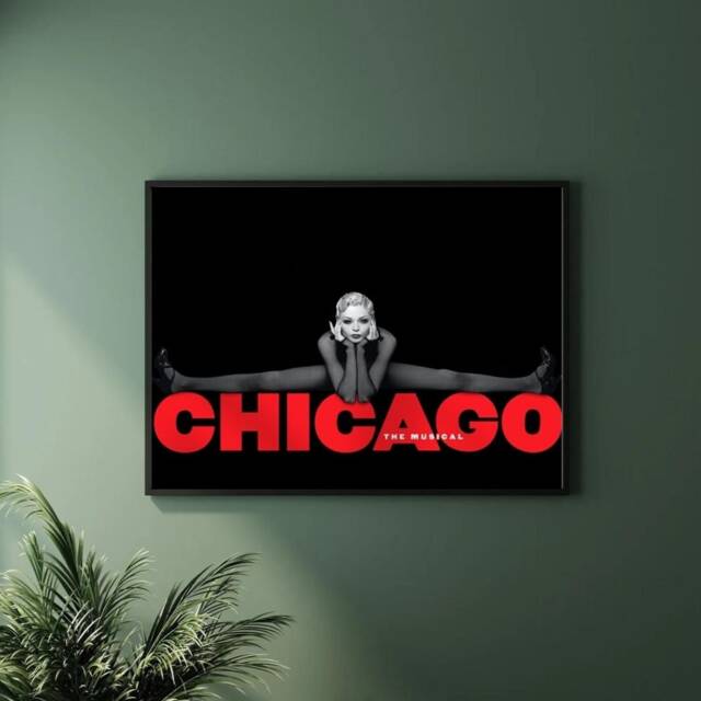 Chicago Musical Poster Print - Vibrant Wall Art For Fans Home Decor ...