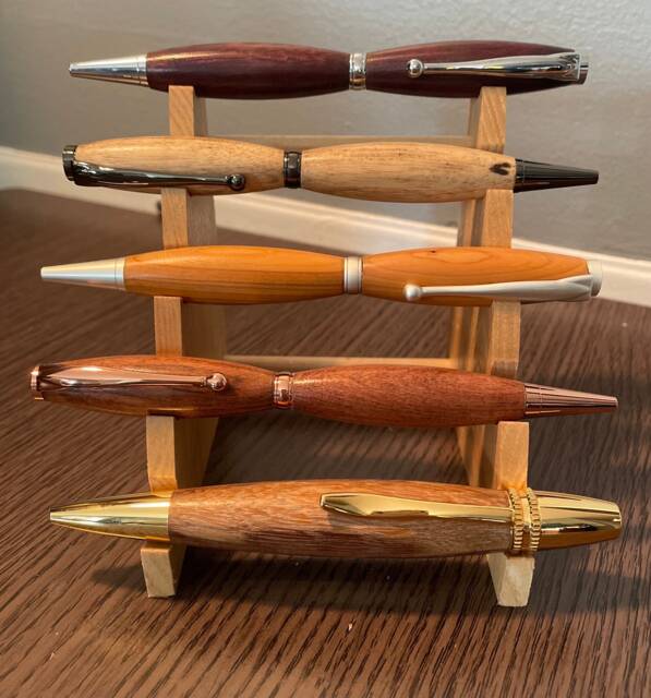 5 Pen, Multi-Pen Holder in Maple by Etsy | ufurnish.com