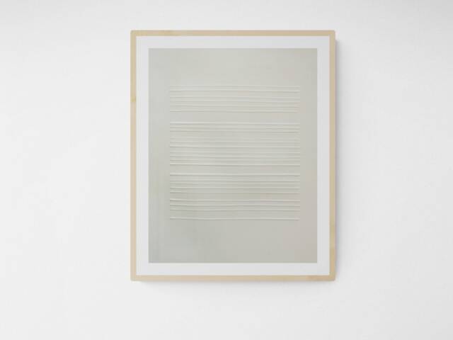 stocked I Minimalist Abstract Textured Pressed Art Print Lines I ...