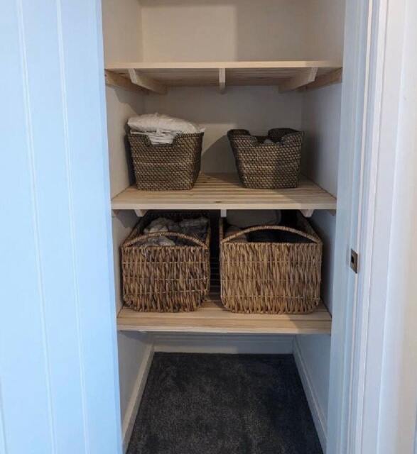 Airing Cupboard Shelves - Set Of 3 Made To Order Boiler Pantry Linen ...