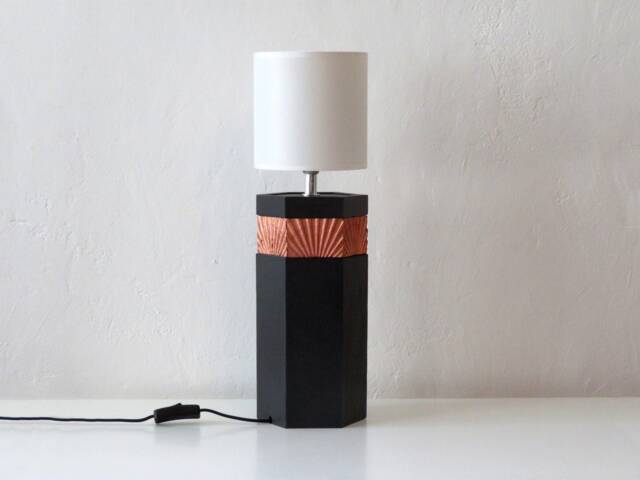 High Table Lamp With Shell Pattern by Etsy | ufurnish.com