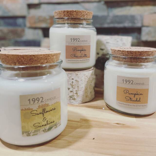 Coffee Shop Edition - 1992 Candles, Soy Hand Poured Country Style ...