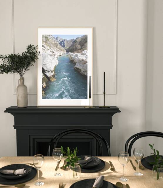 Neutral Ocean Print , Ocean Poster, Contemporary Art , Wall , Home ...