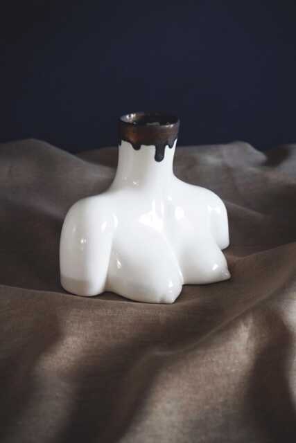 Body Vase, Woman Vase, Flower Vase, Female Body Sculpture For Dried ...