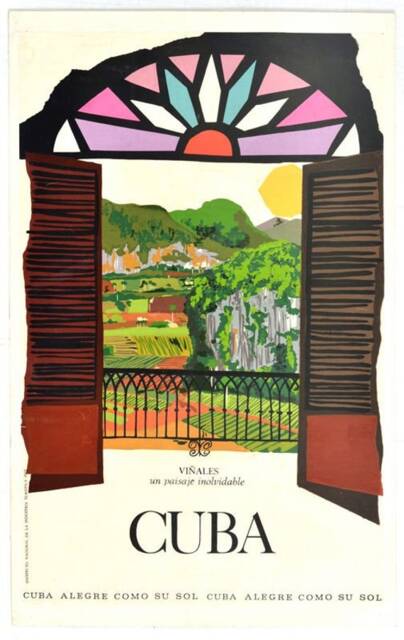 Vintage Cuba Tourism Poster Print A3/A4 by Etsy | ufurnish.com