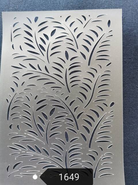 Laurel Pattern Stencil, Flexible, Reusable, 125Mic, Wall Decor, Home Decor, Furniture Painting ...