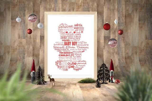 Custom, Birth Statistics, Newborn, Boy, Teddy Bear, 8x10, Poster ...