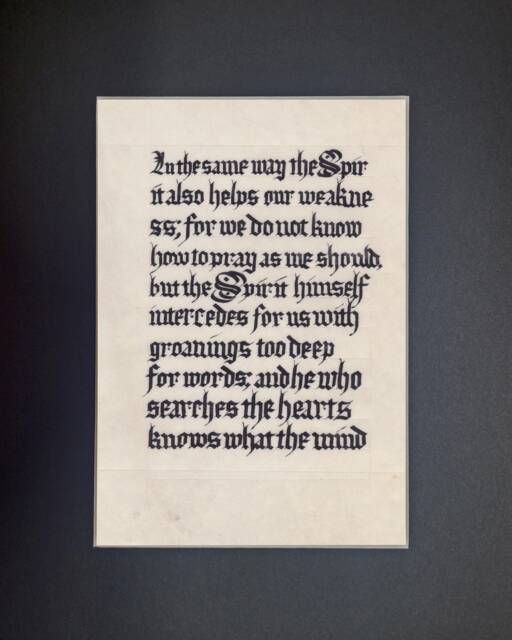 The Spirit Groans, Romans 826-27 Fine Art Print by Etsy | ufurnish.com