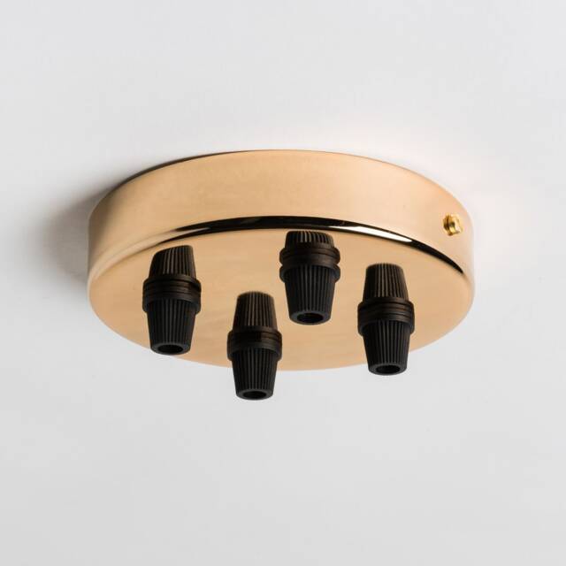 Brass Ceiling Rose Fixtures For Pendant Lighting - Various Sizes by ...