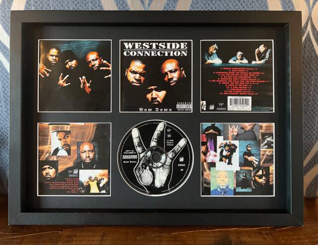 Westside Connection - Bow Down Cd Wall Display Frame Not Included by ...