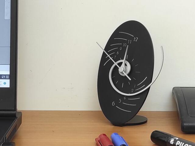 Unique Spiral Desk Clock, Silent, Model Theta(??, Mathematical ...