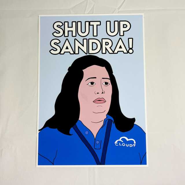 Sandra Superstore Art Print/Illustration by Etsy | ufurnish.com