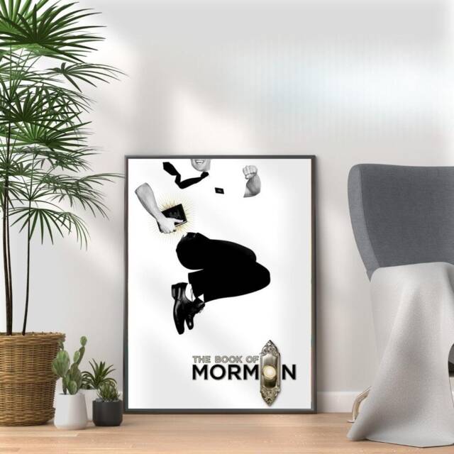 The Book Of Mormon Musical Poster Print - Vibrant Wall Art For Fans ...